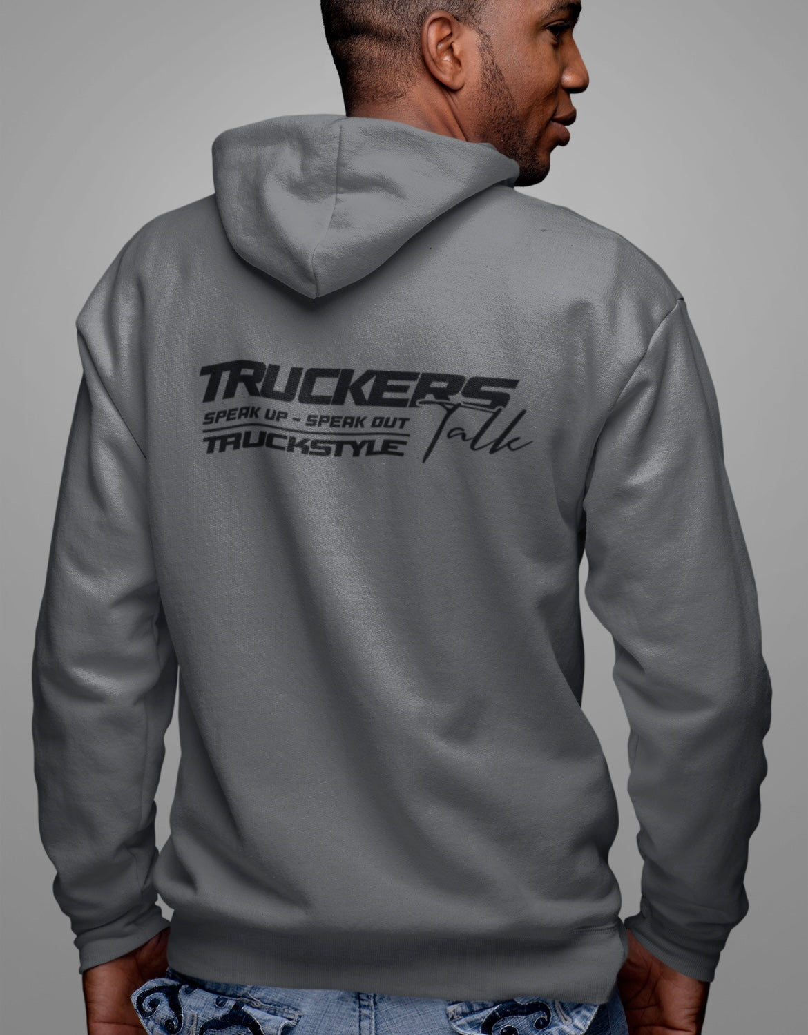 TruckStyle Truckers Talk Script Grey – TruckStyle LTD