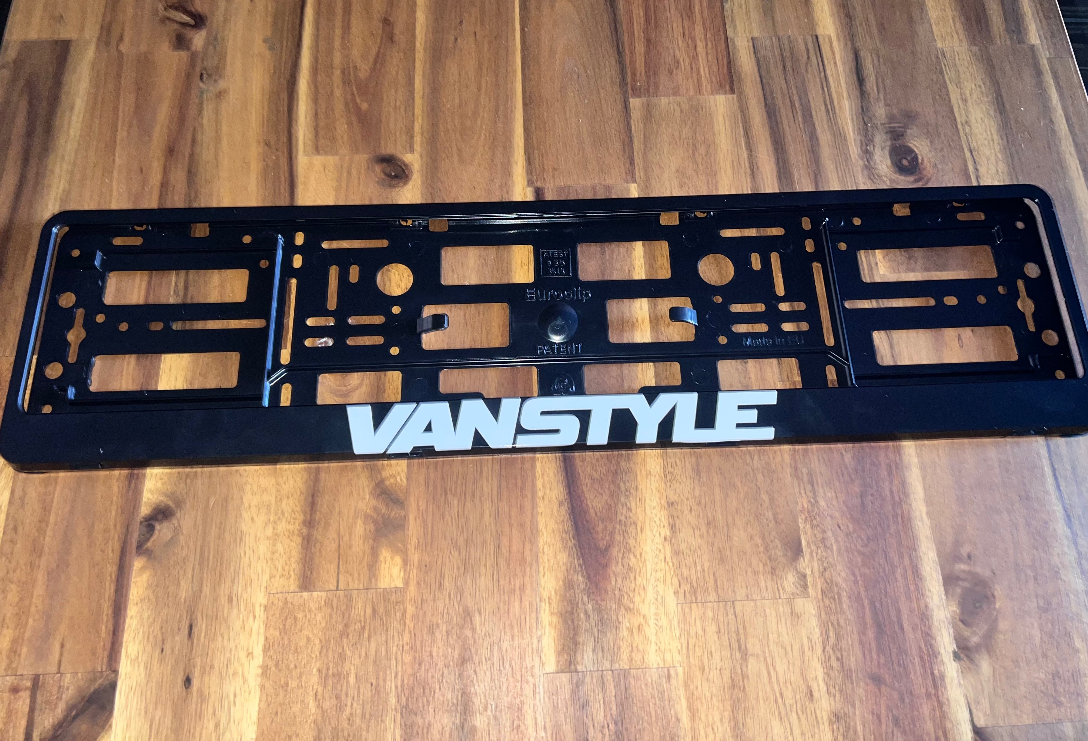 VanStyle Number Plate Surround – TruckStyle LTD