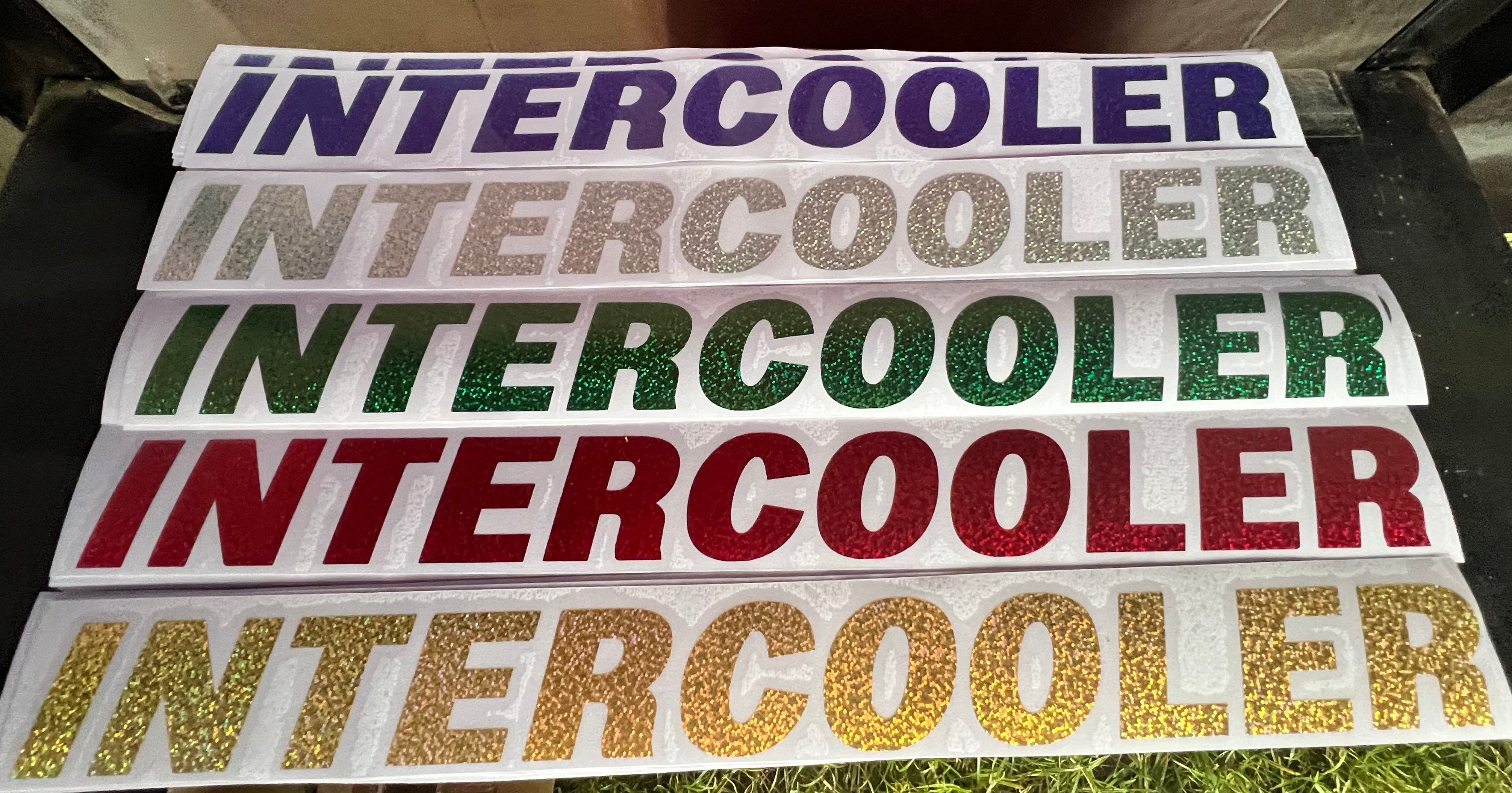 Truckstyle Intercooler Sparkle Sticker – TruckStyle LTD